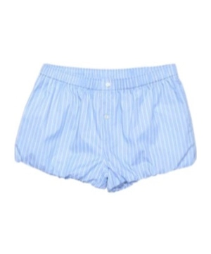 Acne Studios Acne Studios Striped Shorts Blue