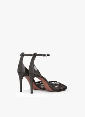 Alaïa Fishnet Pointed Pumps
