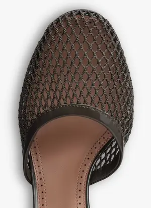 Alaïa Fishnet Pointed Pumps