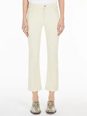 Sportmax Button Detailed Straight Leg Trousers
