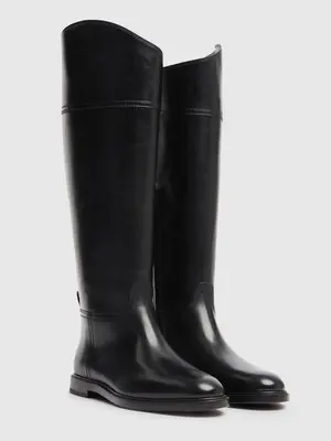 Brunello Cucinelli Knee High Boots - Black