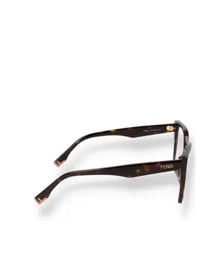 Fendi Square Frame Eyeglasses - Black