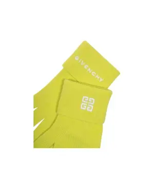 Givenchy Logo Trimmed Gloves