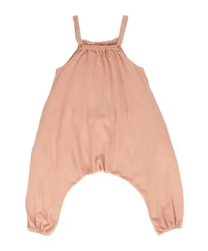 Rick Owens Ruched Jersey Dungaree - Nude