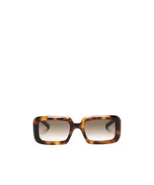 Saint Laurent Sunrise Rectangular Sunglasses - Multicolor