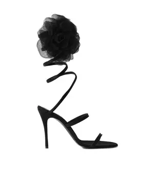 Magda Butrym Appliqué High-heeled Sandals