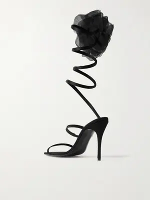 Magda Butrym Appliqué High-heeled Sandals