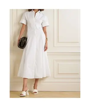 Victoria Beckham Paneled Shirt Dress
