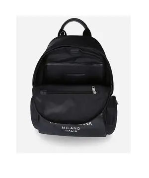Dolce & Gabbana Logo Detailed Zipped Backpack