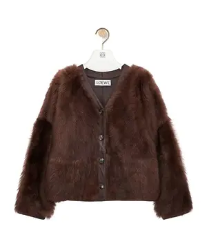 Loewe Shearling Cardigan