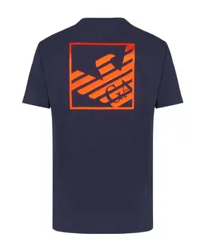 EA7 Navy Logo T-shirt