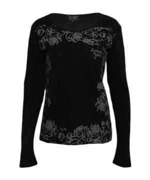 Emporio Armani Printed Long Sleeve T-shirt