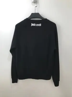 Just Cavalli Long Sleeve Graphic Sweatshirt