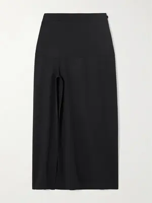 LEMAIRE Slited Straight Hem Midi Skirt