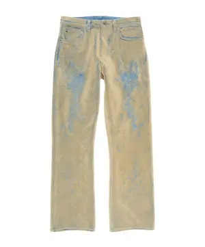 Acne Studios Flocked Straight-leg Jeans - Nude