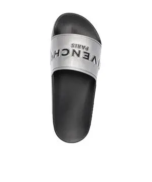 Givenchy Silver Tone Shoes For Men