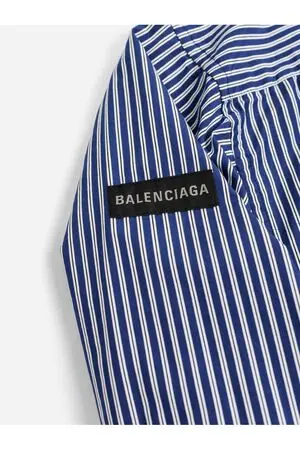 Balenciaga Button-up Striped Shirt