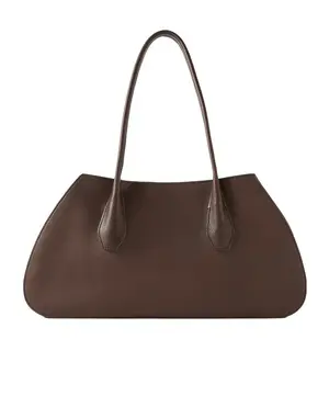 THE ROW Alger Leather Shoulder Bag