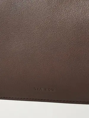 THE ROW Alger Leather Shoulder Bag