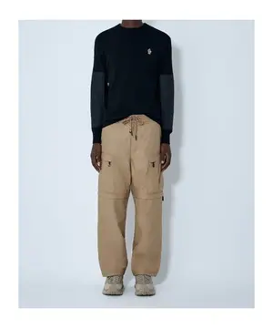 Moncler Long-sleeved Knitwear With Chest Logo Patch