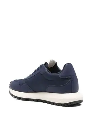 Emporio Armani Logo Plaque Lace-up Sneakers