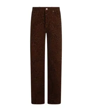 Twinset Animal Print Pants For Women
