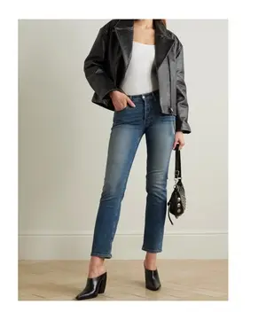 RE/DONE The Anderson Mid-rise Slim-leg Jeans