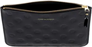 Comme Des Garçons Embossed Dot Zipper Wallet