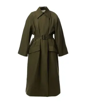 Barbour Long Sleeve Belted Trench Coat