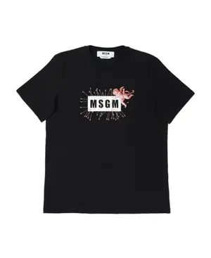 MSGM Logo T-shirt - Black