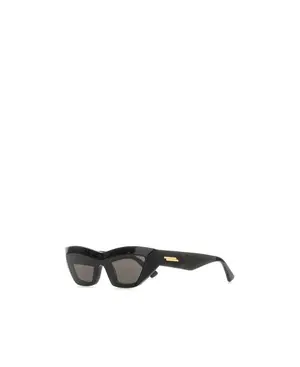 Bottega Veneta Cat Eye Frame Sunglasses - Black