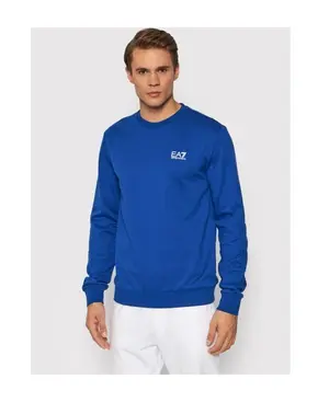 EA7 Crewneck Sweatshirt With Logo Detail