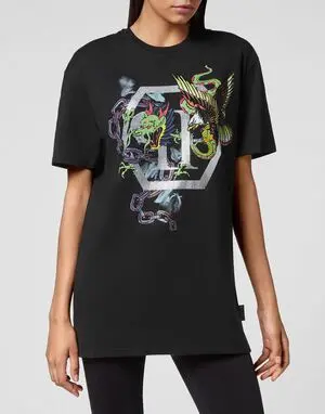 Philipp Plein Graphic Logo T-shirt