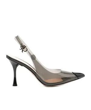 GIANVITO ROSSI Pointed-toe Slingback Sandals