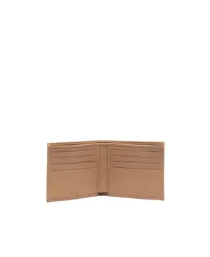 Prada Saffiano Leather Wallet - Brown