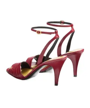 Valentino Garavani Ladycrush Ankle-strap Sandals - Red
