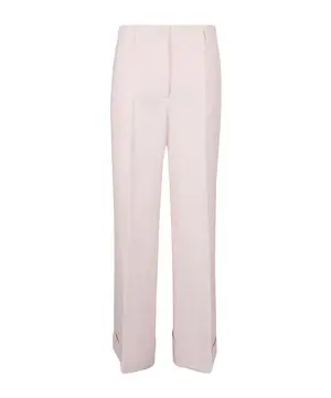 P.a.r.o.s.h Mid-waist Wide-leg Trousers