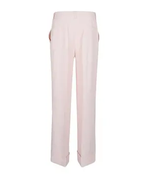P.a.r.o.s.h Mid-waist Wide-leg Trousers