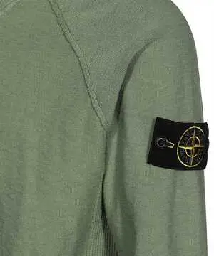 Stone Island Compass Logo Crewneck Sweater
