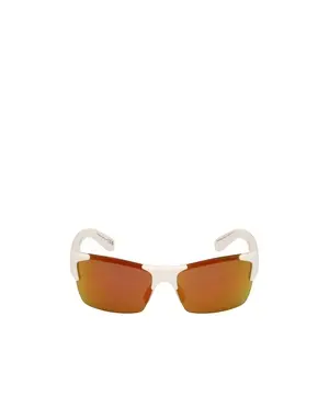 Moncler Spectron Rectangular Sunglasses - Brown