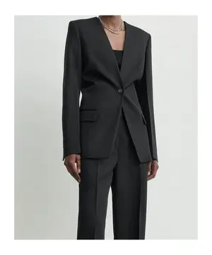 TOTEME Slouch V-neck Blazer