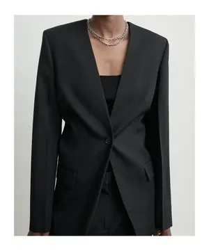 TOTEME Slouch V-neck Blazer