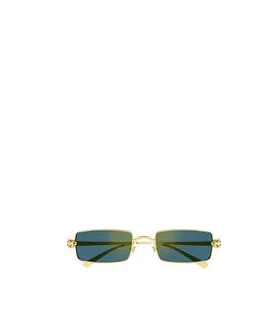 Cartier Rectangle Frame Sunglasses - Multicolor