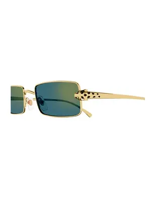 Cartier Rectangle Frame Sunglasses