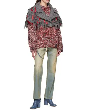 MAISON MARGIELA Mouliné Crewneck Sweater