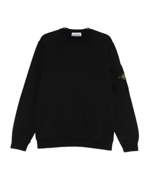 Stone Island Compass Patch Crewneck Sweatshirt