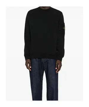 Stone Island Compass Patch Crewneck Sweatshirt