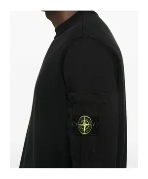 Stone Island Compass Patch Crewneck Sweatshirt