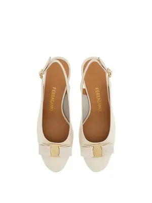 FERRAGAMO Vara Bow Slingback Pumps