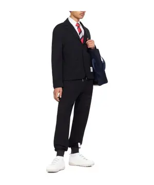 Thom Browne Drawstring Knitted Track Pants